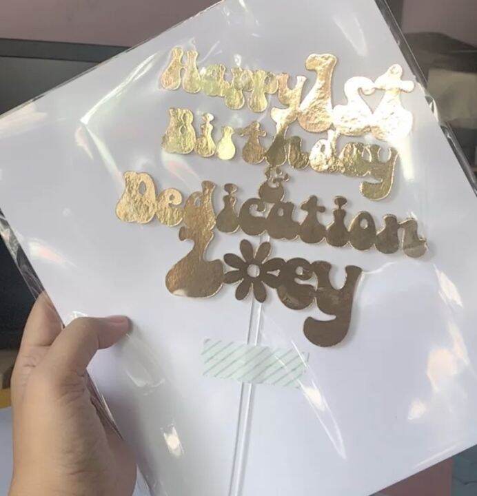 Customized cake topper | Lazada PH