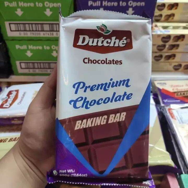 Dutche, Premium Chocolate, Baking Bar (500 grams) | Lazada PH