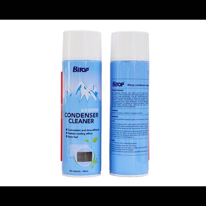 BITOP CAR AIR CONDITIONER FOAM CLEANER AUTO AC CONDENSER CLEANER ...