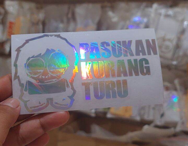 STICKER STIKER PASUKAN KURANG TURU STIKER MOBIL MOTOR CUTTING | Lazada ... STICKER STIKER PASUKAN KURANG TURU STIKER MOBIL MOTOR CUTTING | Lazada ...