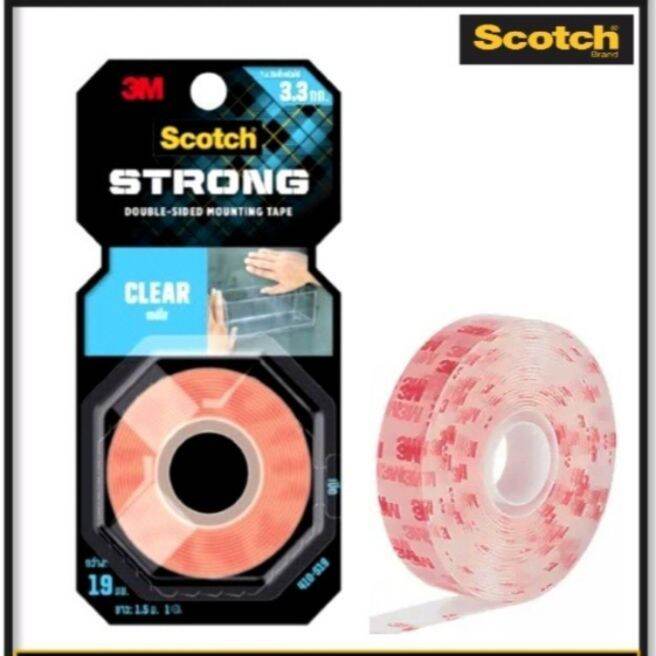 Original 3M Double Tape 3M Scotch 3M Bening 21mm x 2 meter | Lazada Indonesia