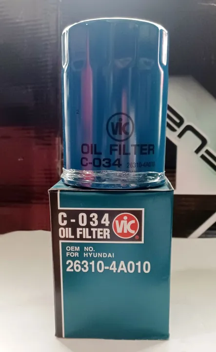 Vic oil filter C-034 Hyundai starex made in japan | Lazada PH