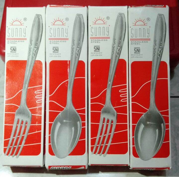 SENDOK MAKAN 303 Sunny Stainlessteel | Lazada Indonesia
