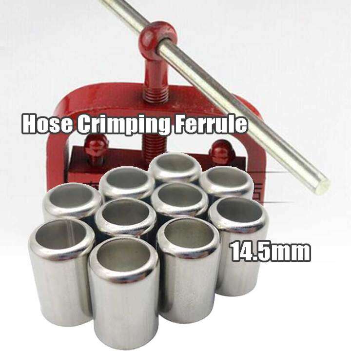 100Pcs Hose Crimping Ferrule Set For Power Sprayer Pressure Washer Air ...