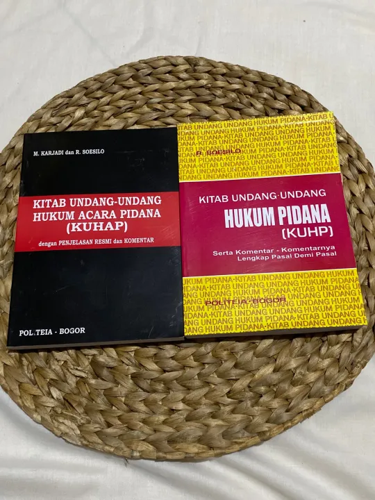 KUHP + KUHAP R. SOESILO | Lazada Indonesia