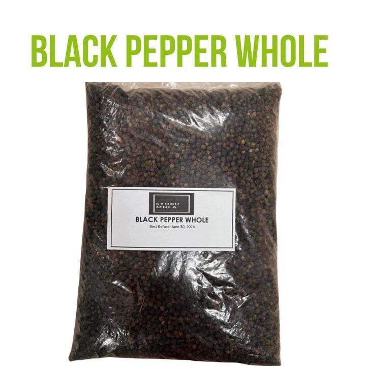 Black Pepper / Paminta ( Whole | Cracked | Fine ) | Lazada PH