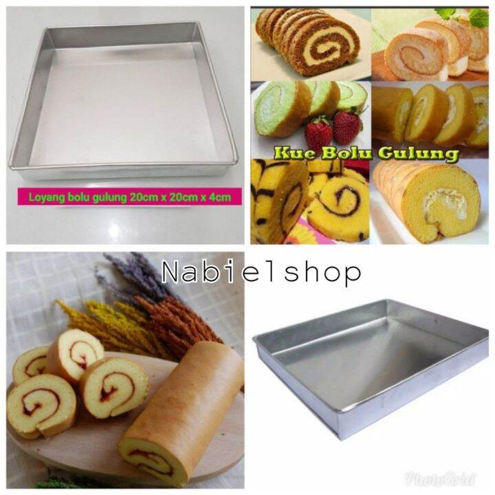 Loyang bolu gulung Loyang oven Loyang kue kering | Lazada Indonesia