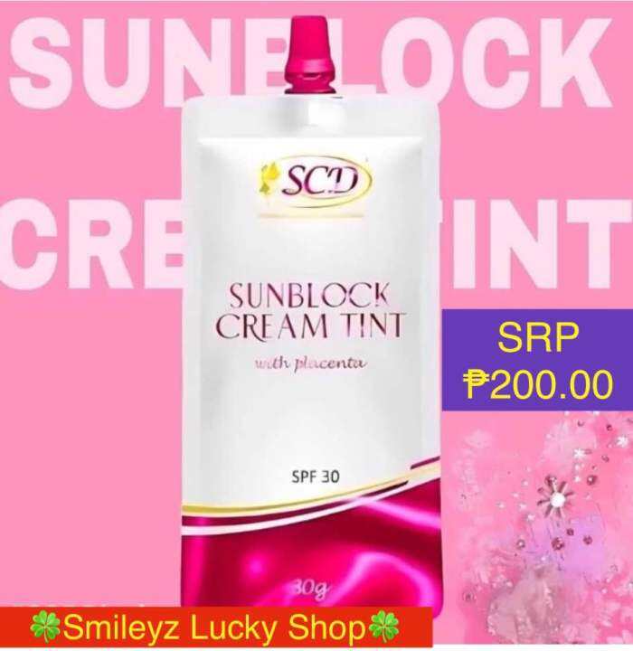 SCD Sunblock Creamtint 30g | Lazada PH
