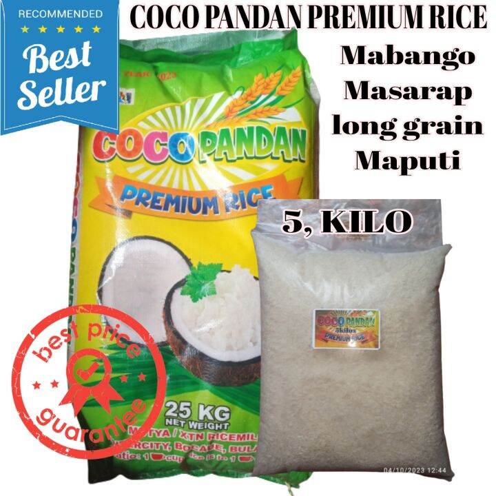 Coco Pandan Premium Rice Available in 5kg (REPACKED) ACTUAL PHOTO ...