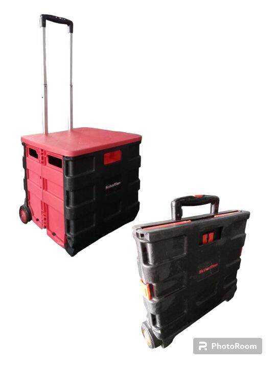 Schaffen pack and go trolley foldable | Lazada PH