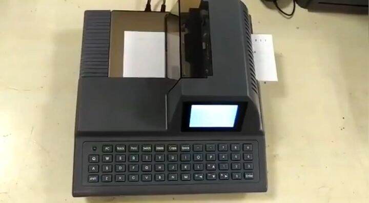 Intelligent Full-Keyboard Check Printing Printer cheque Automatic Print ...