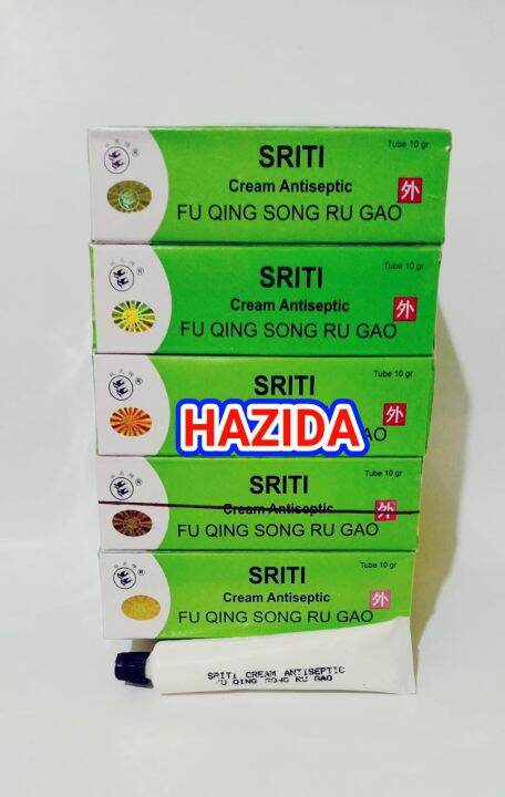 SALEP SRITI CREAM ANTISEPTIC ORIGINAL 1 BOX ISI 25 TUBE SALEP GATAL ...