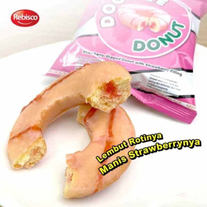 Donut Doowee Stawberry Chocolate Rebisco 1pcs X 30 Gram Lazada