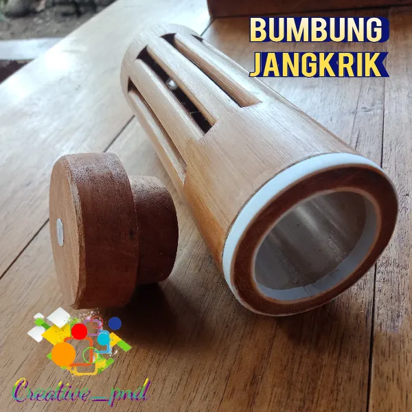 bumbung jangkrik 1 slot bambu bulat kupas unik - kandang jangkrik aduan ...
