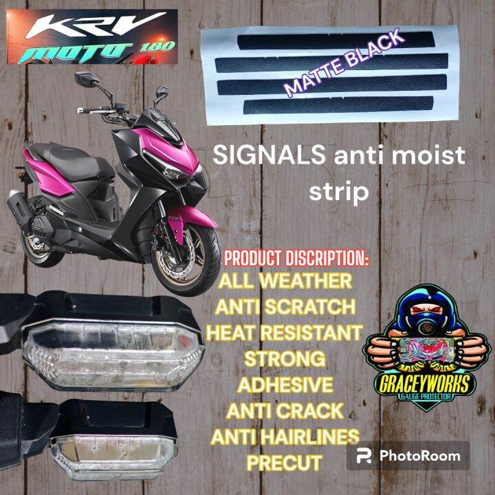KRV 180 SIGNAL LIGHTS ANTI MOIST STRIP SET | Lazada PH