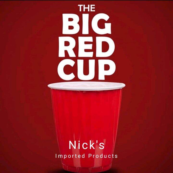 Big Red Cup Kirkland Chinet Original Made in USA Beer pong Disposable ...