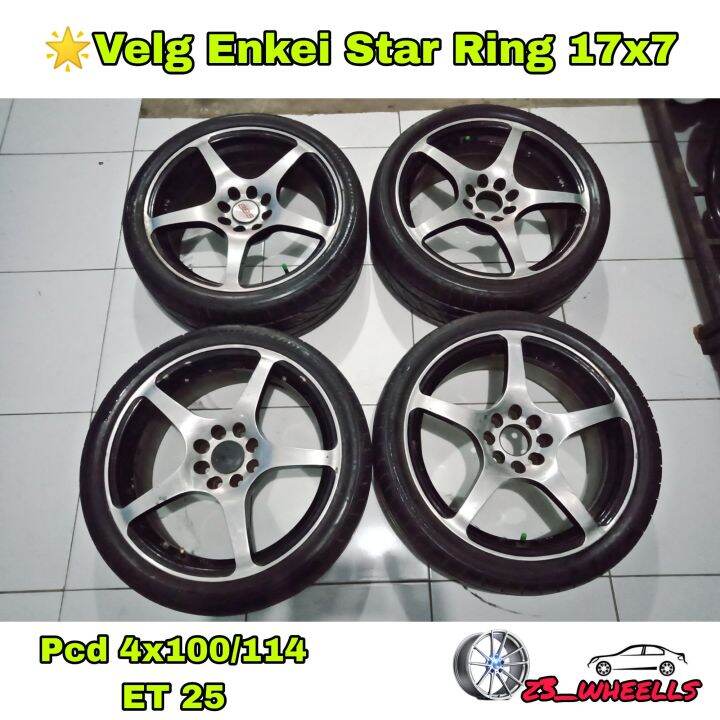 Velg Mobil Enkei Star Ring 17 Lebar 7 Rata | Lazada Indonesia