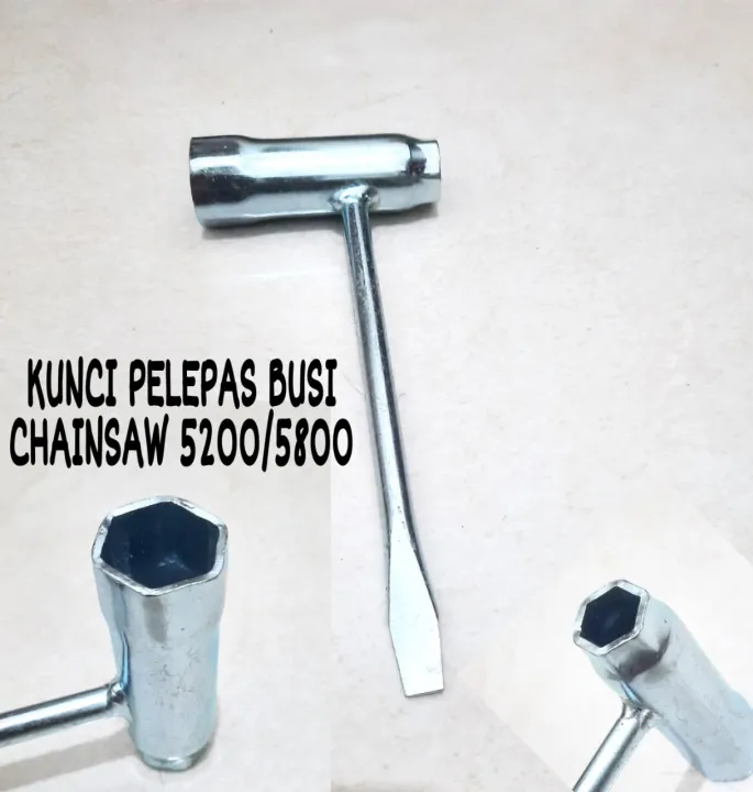 Kunci Busi Chainsaw 5200/5800 Kunci Busi Senso dan Potong Rumput ...