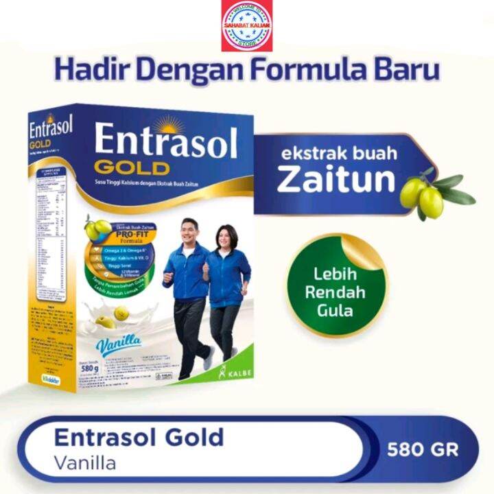 ENTRASOL GOLD VANILA 580GR | Lazada Indonesia