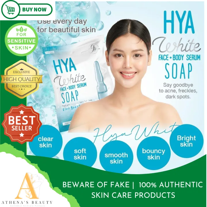💧GLOW SKIN HYA WHITE FACE+BODY SERUM SOAP💧Brighten your skin instantly ...