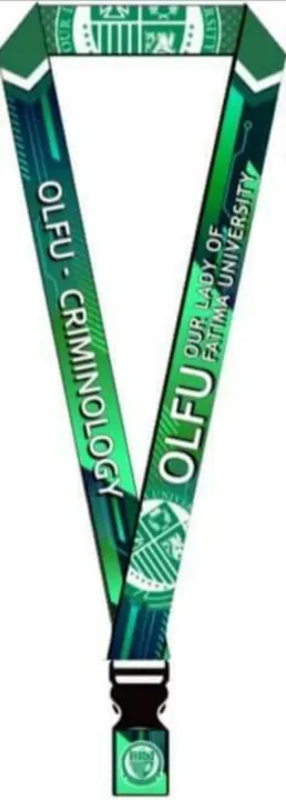 OLFU CRIMINOLOGY ID LACE LANYARD | Lazada PH
