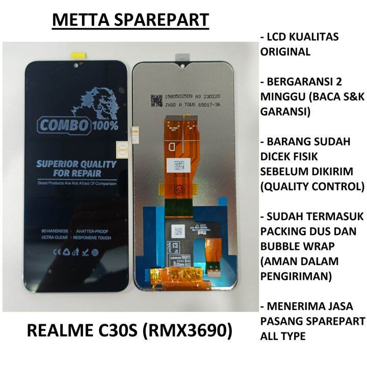 Original OEM LCD Touchscreen Realme C30S (RMX3690) | Lazada Indonesia
