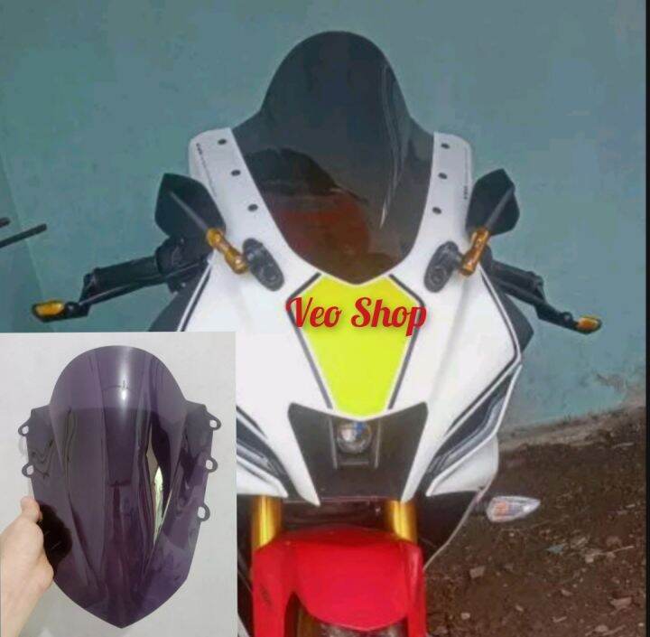 VISOR YAMAHA R15 V4 SUPER JENONG WINDSHIELD YAMAHA R15 V4 SUPER JENONG | Lazada Indonesia