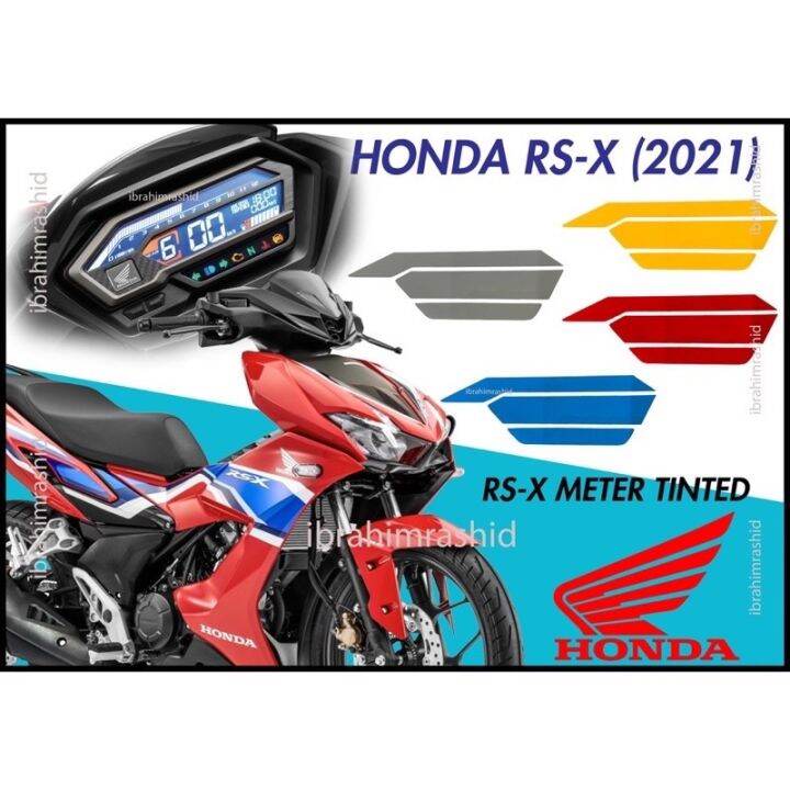 HONDA RSX TINTED METER STICKER (HONDA RS-X METER TINTED) | Lazada