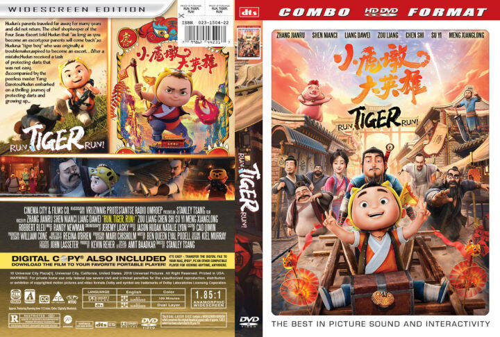 dvd film kaset Run, Tiger, Run! 2022 {OD DTS R1} {Animation, Action, Adventure}. | Lazada Indonesia
