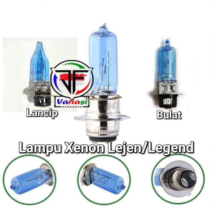 Lampu Xenon Lejen H6 dan H4 Model Bulat dan Lancip Universal | Lazada ...