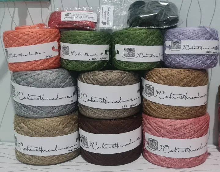 New Colors Soft Polyester Yarn 8ply(59-100g) | Lazada PH