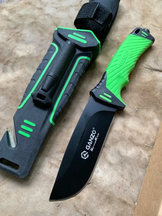 มีดเดินป่าGanzoรุ่นG8012 ของแท้แน่นอน โดยตัวแทนจำหน่าย Ganzo ประเทศไทย ...