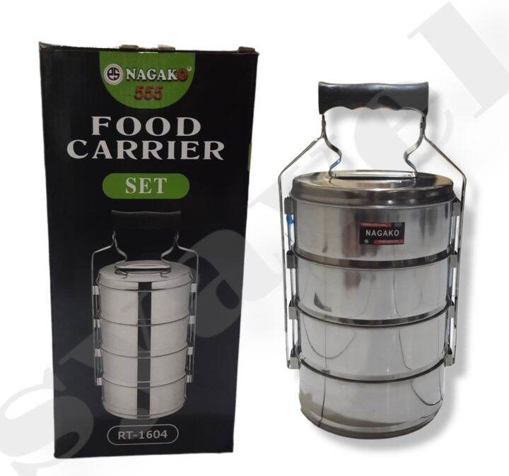 rantang stainless steel nagako susun 4 | Lazada Indonesia