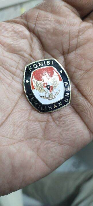 PIN LENCANA KOMISI PEMILIHAN UMUM PIN KPU | Lazada Indonesia