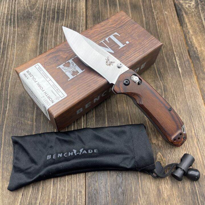 ( 🚚 มีสินค้าพร้อมส่ง 🚚) มีดพับ BENCHMADE สวยงามมาก น่าสะสม น่าพกพา ด้าม ...