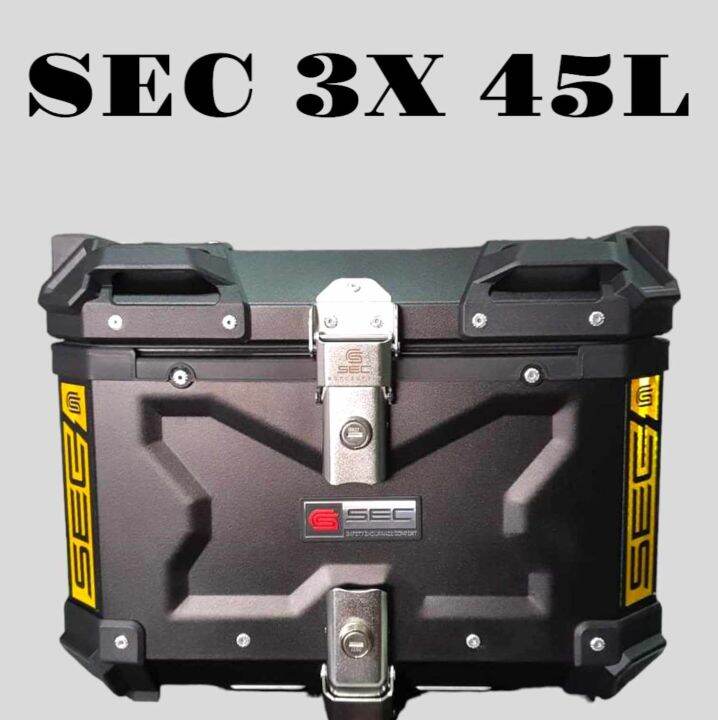 Sec Alloy Topbox 3x 45liters | Lazada PH