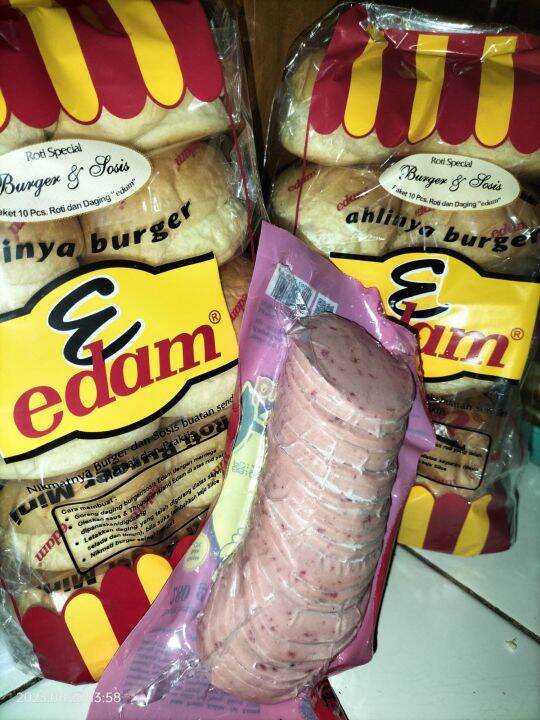 Burger mini edam isi 20 tanpa saos mayones | Lazada Indonesia