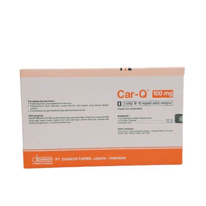 Car Q 100mg harga per lembar 10 tablet | Lazada Indonesia