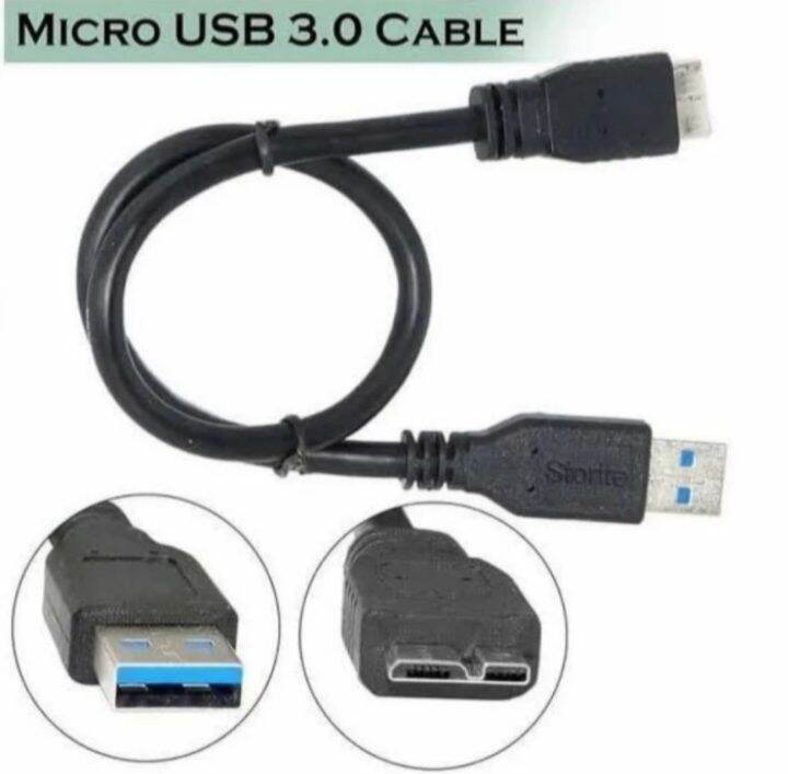 Kabel Data HDD HARDISK External USB 3.0 To MICRO USB Cable Fast ...