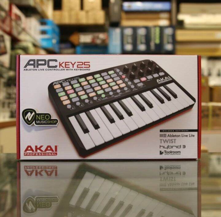 Akai APC Key 25 Ableton live controller with keyboard | Lazada Indonesia