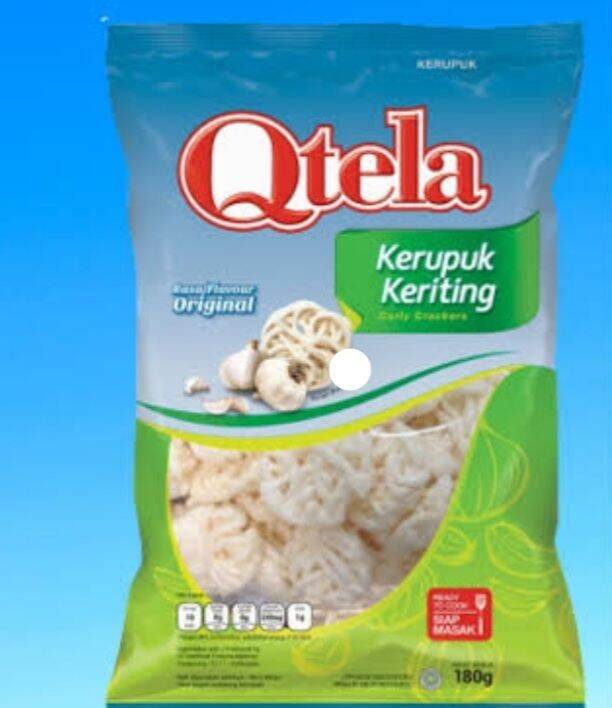 QTELA KERUPUK KERITING 180 GRAM ( Isi 3 PCS ) | Lazada Indonesia