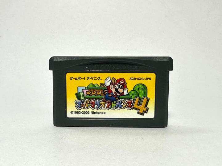 ตลับแท้ Game Boy Advance(japan)(gba) Super Mario Advance 4: Super Mario ...