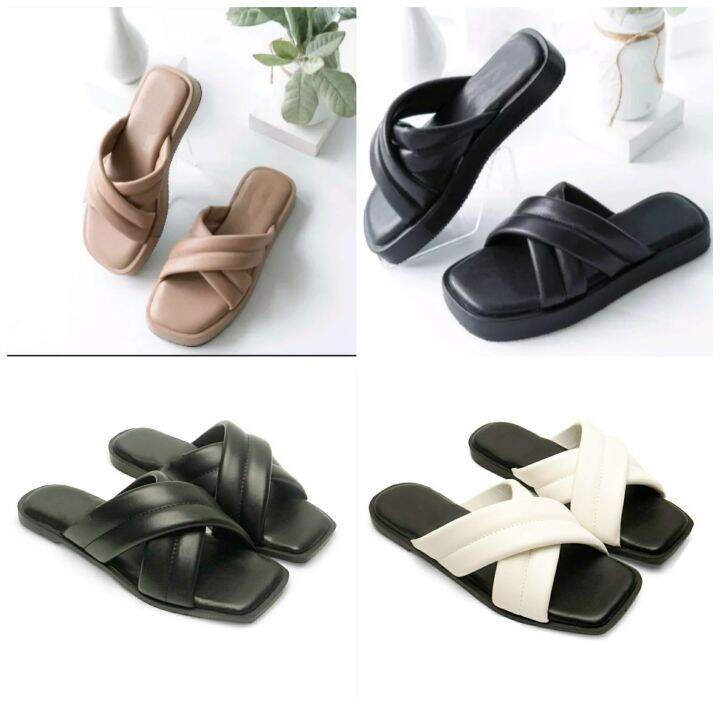 SANDAL TEPLEK WANITA KEKINIAN MODEL T7 | Lazada Indonesia