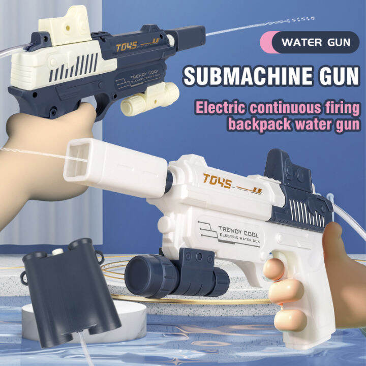 rechargeable water gun fully automatic continuous spray water toys ...