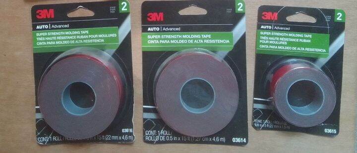3M AUTOMOTIVE TAPE DOUBLE SIDED TAPE AUTO ADVANCED SUPER STRENGTH ...