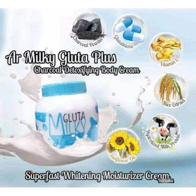 GLUTA MILKY SUPER FAST WHITENING MOISTURISING CREAM | Lazada