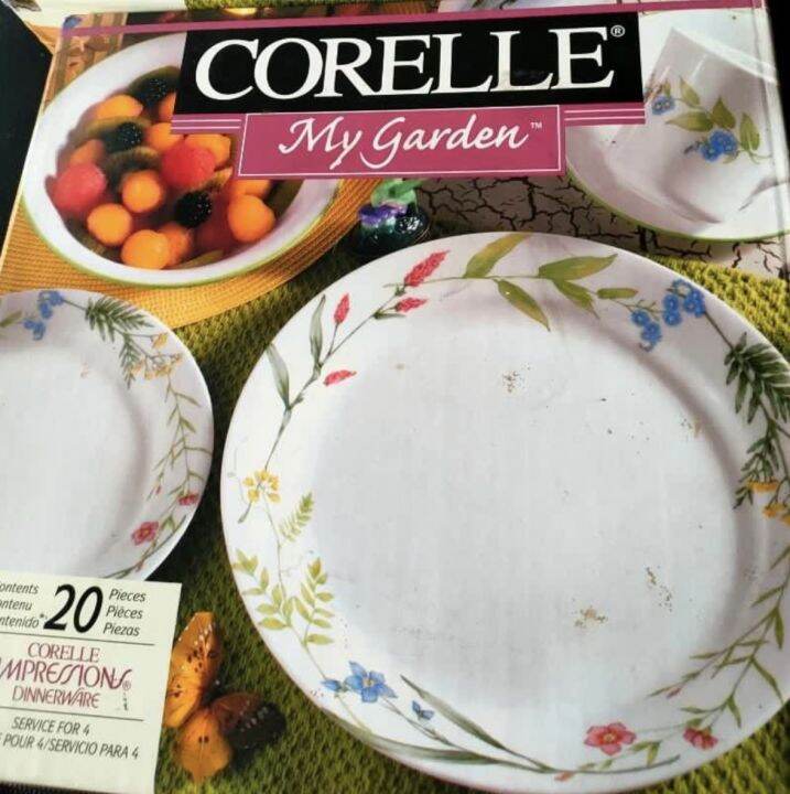 Corelle My Garden - NEW OLD STOCK | Lazada