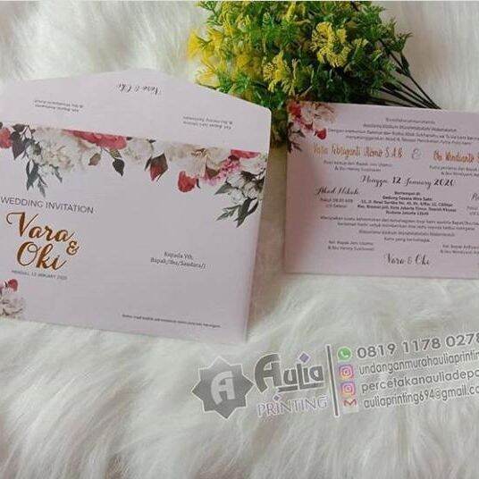 Cetak undangan pernikahan hard cover murah | Lazada Indonesia