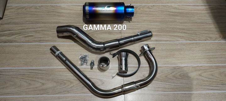 GAMMA 200 FULL EXHAUST SYSTEM SC PROJECT / AKRAPOVIC | Lazada PH