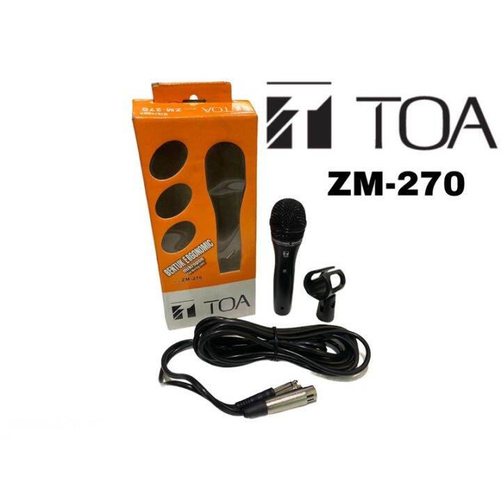 TOA MICROPON ZM 270 MIC KABEL TOA ORIGINAL | Lazada Indonesia